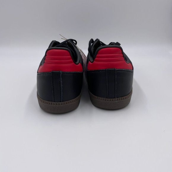 adidas | Shoes | Adidas Samba Manchester United Black Red Mens Shoes ...